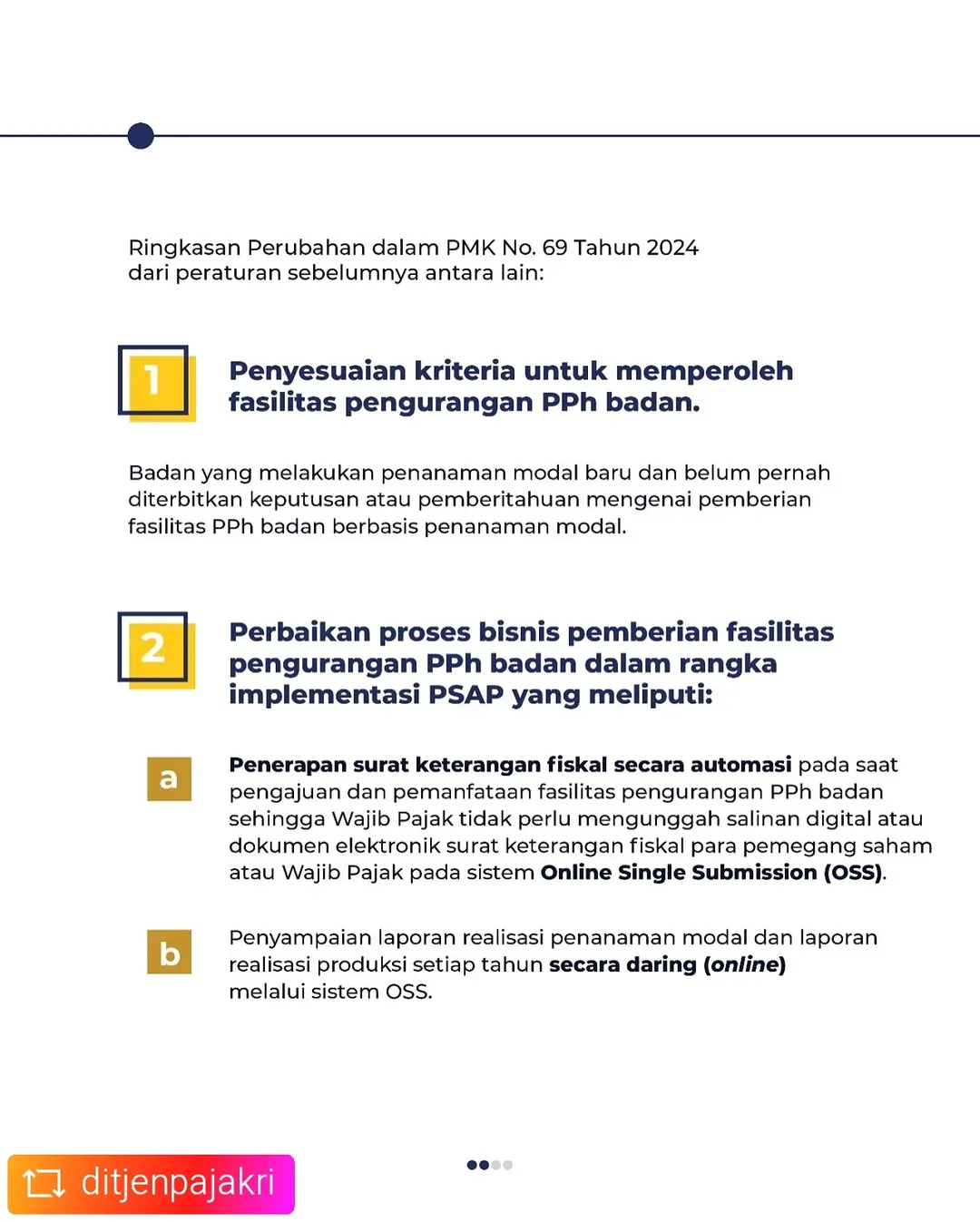 PMK 69 TAHUN 2024 - Perubahan atas Peraturan Menteri Keuangan Nomor 130 ...